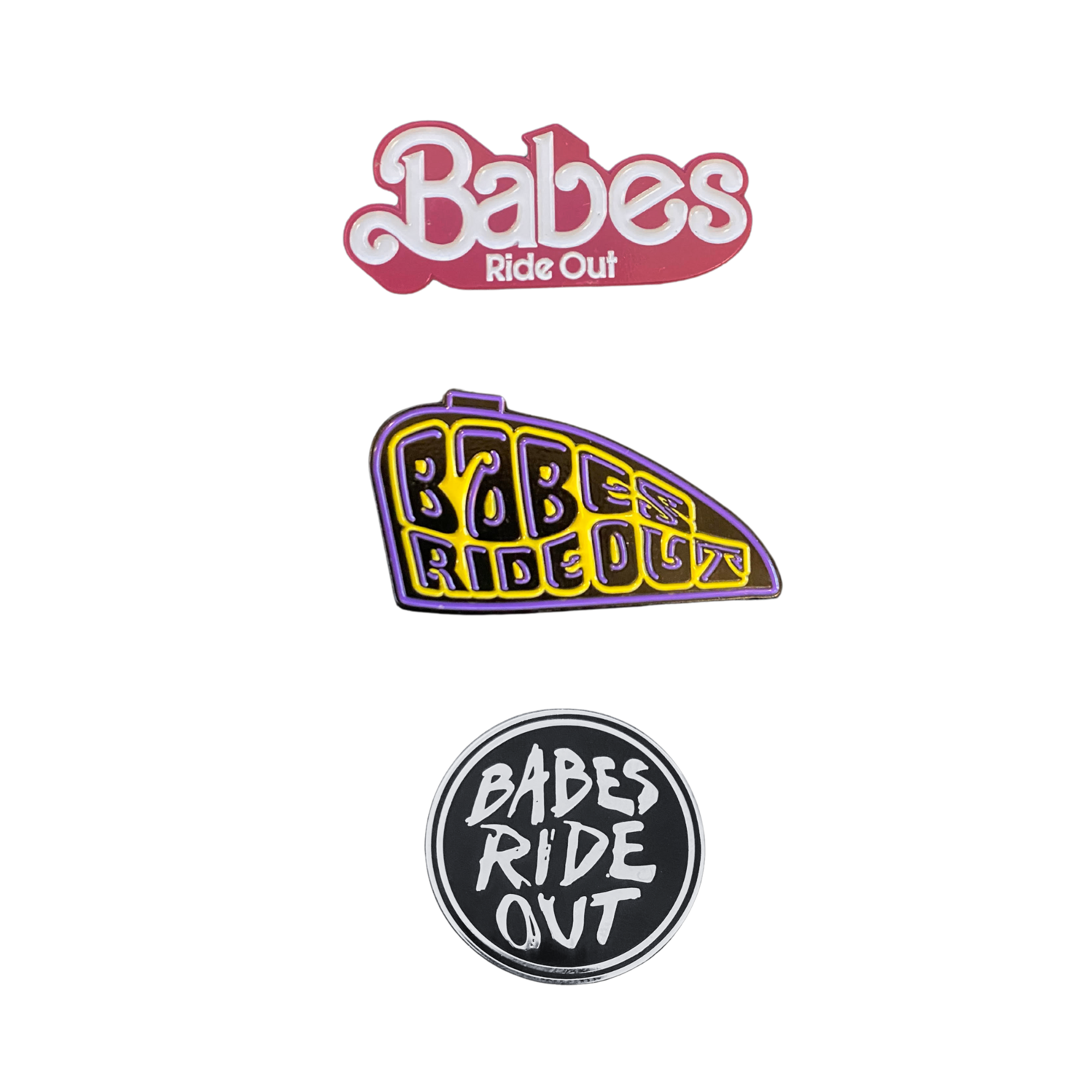 BRO 3-Pin Pack – Babes Ride Out