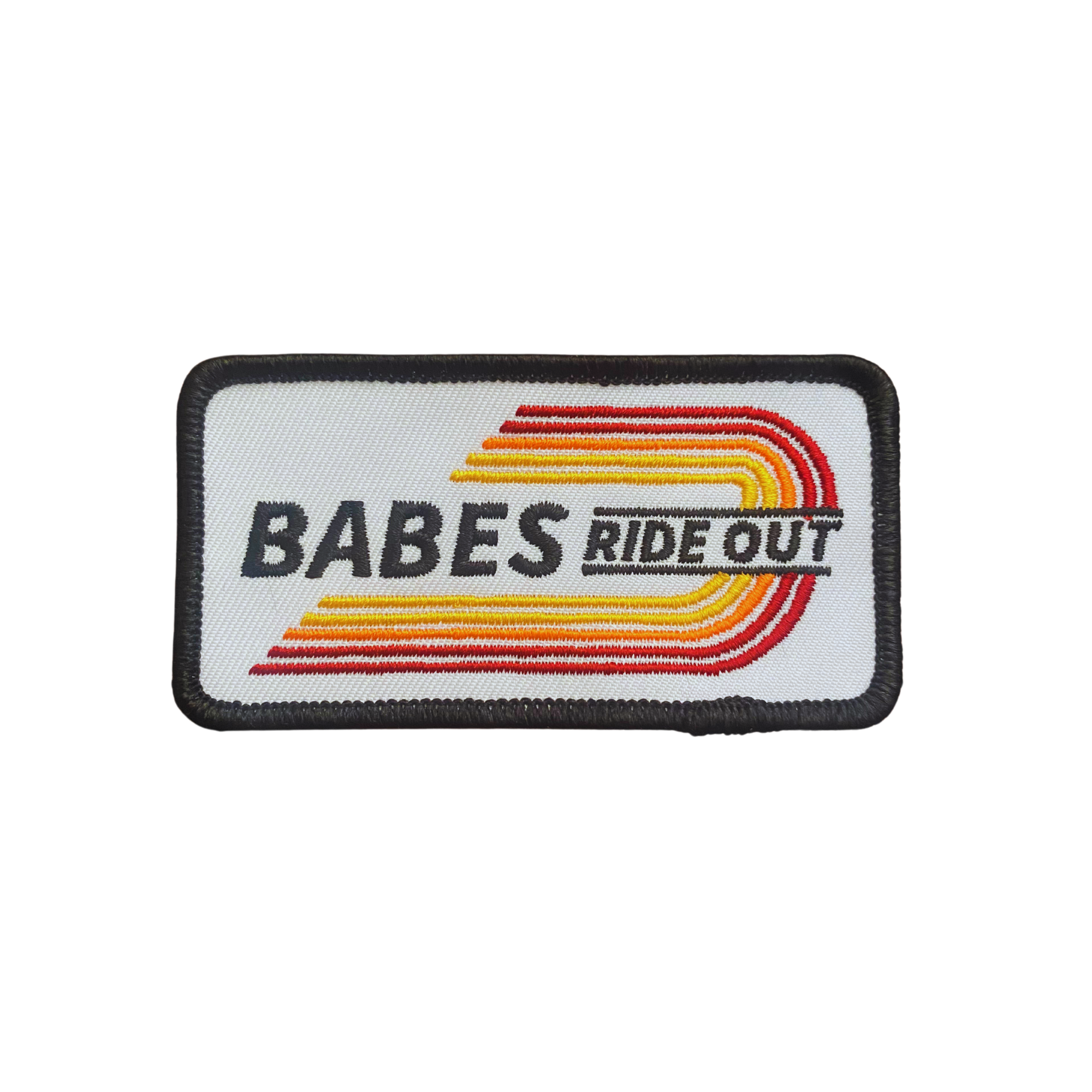 Stripes Patch - 3.5" – Babes Ride Out